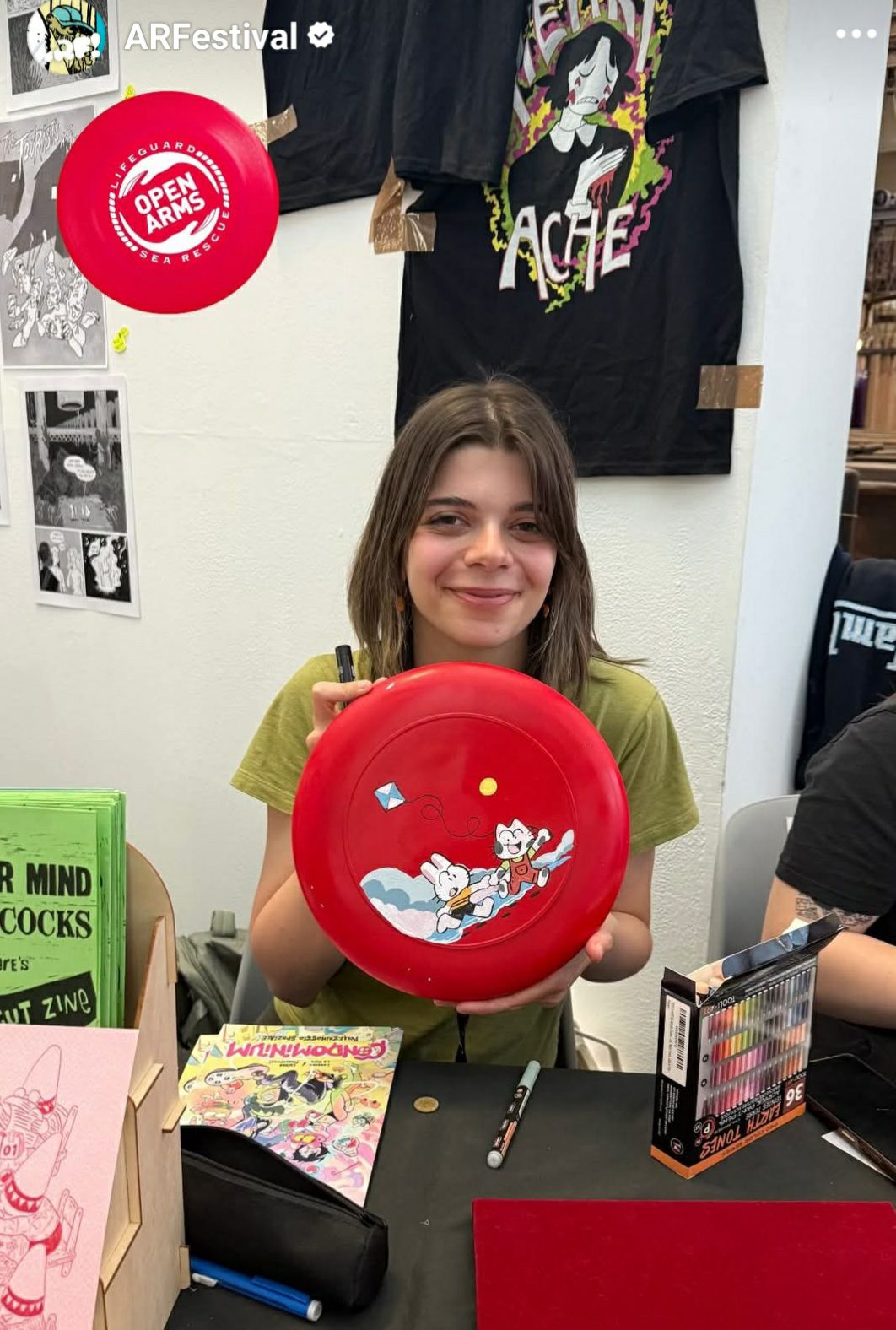 ARF & OPEN ARMS | DETTI E FUMETTI